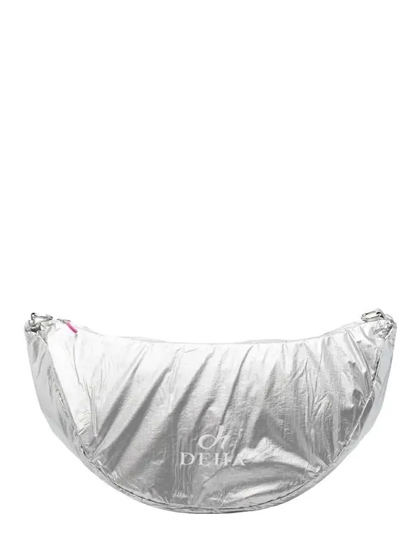 DEHA Metallic Crossbody Bag - Silver