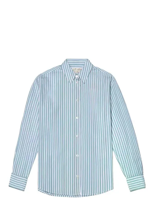 MC2 SAINT BARTH Striped Shirt - Blue