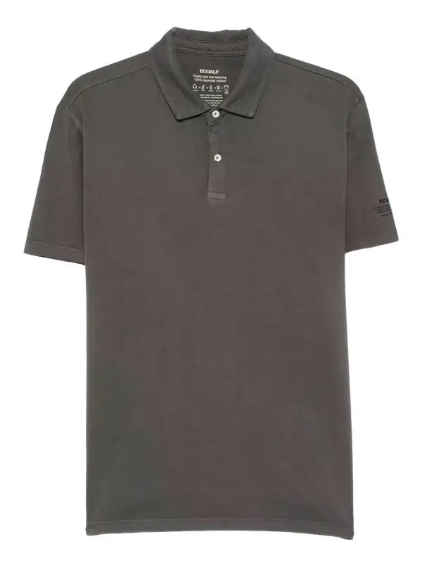 ECOALF Button Polo Shirt - Grey