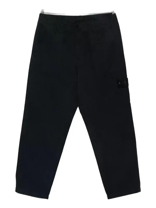 Stone Island Patch Pocket Trousers - Blue