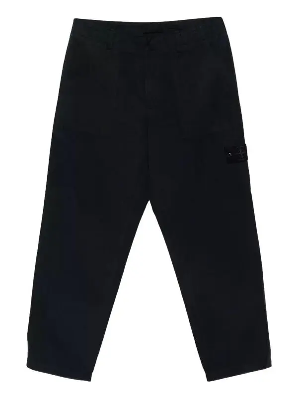 Stone Island Patch Pocket Trousers - Blue