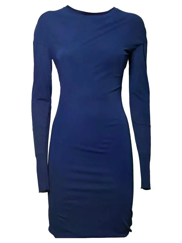 JIL SANDER Mini Long-sleeve Dress - Blue
