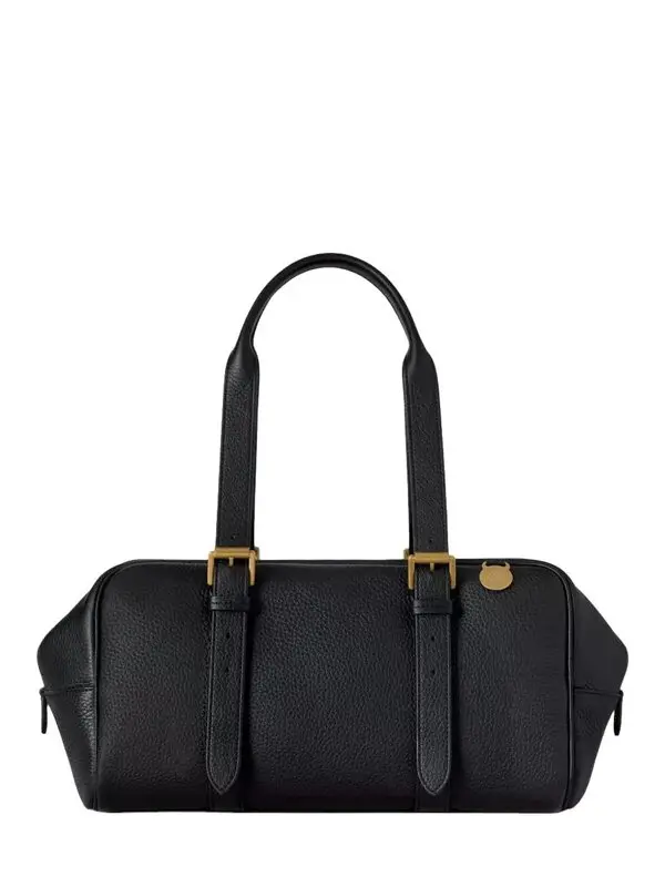 Mulberry Buckled-strap Boston Shoulder Bag - Black