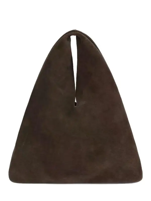 Manebí Louis Suede Shoulder Bag - Brown