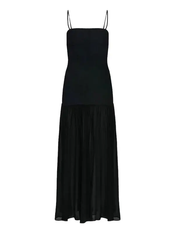 Hunza G Crinkle Dress - Black