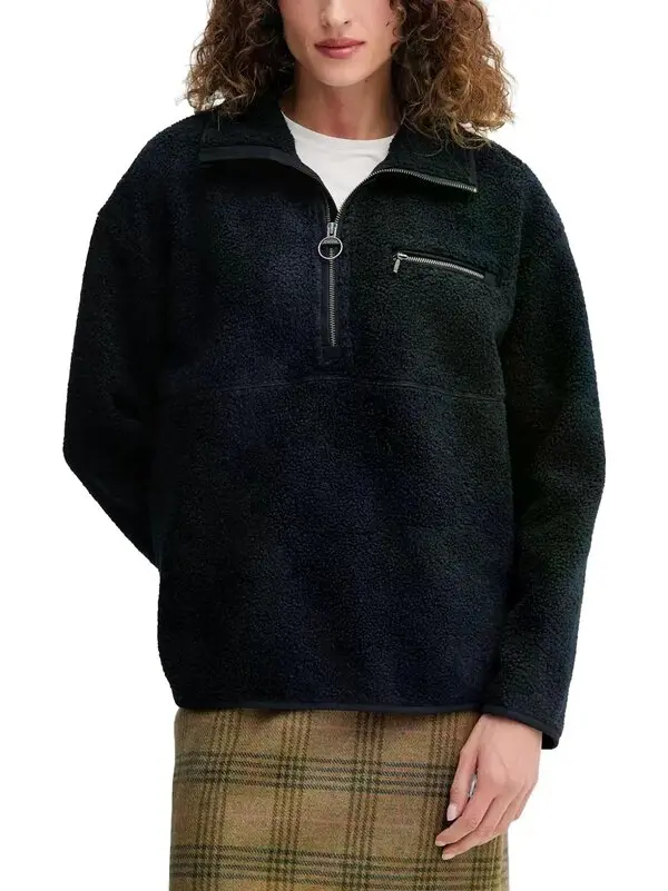 Barbour Zip Pocket Top - Blue