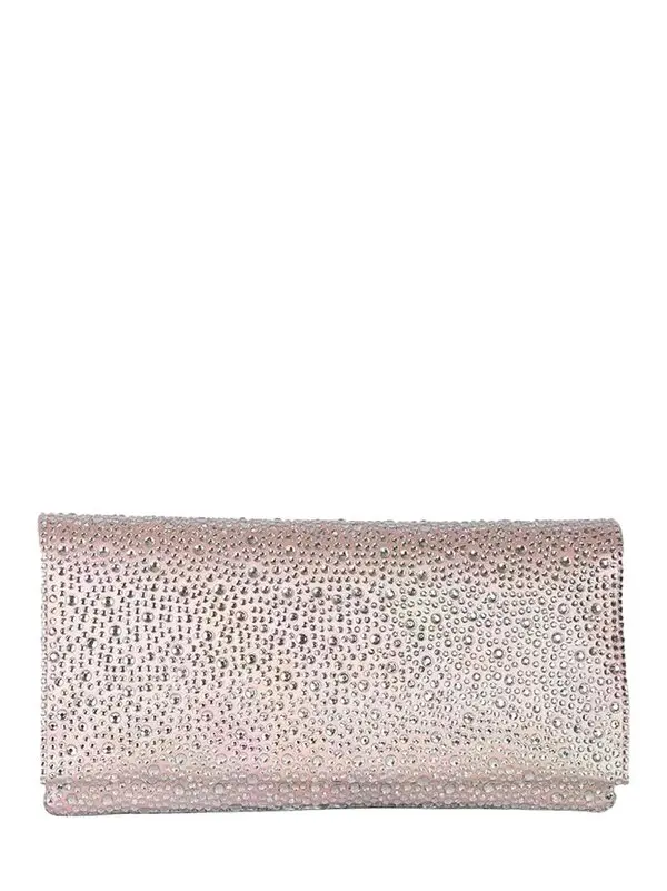TWENTY FOURHAITCH Embellished Clutch - Pink