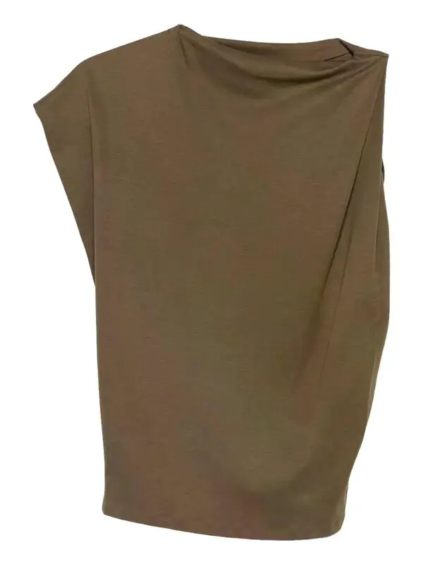 Jacquemus Draped Top - Brown