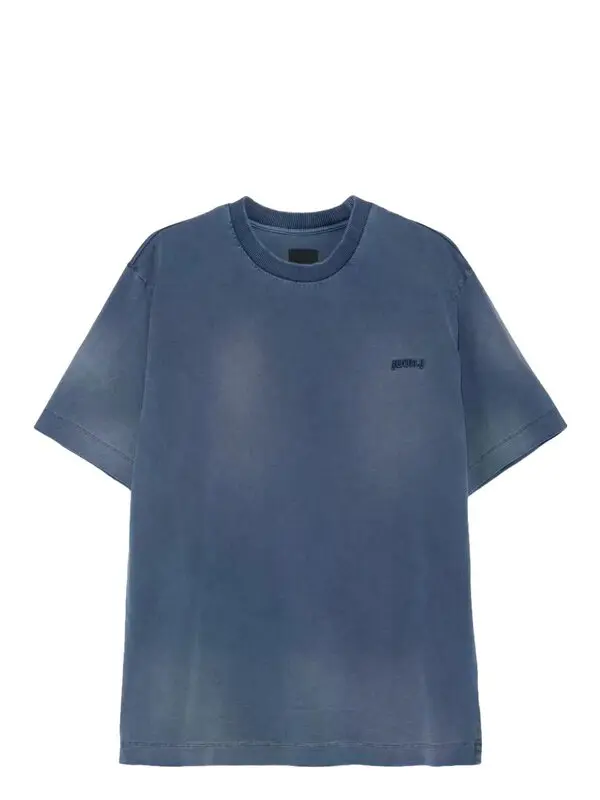 JUUN.J Floral Print T-shirt - Blue