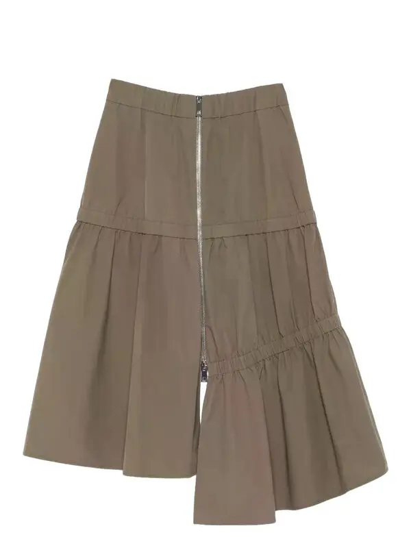 Tibi Asymmetrical Skirt - Green