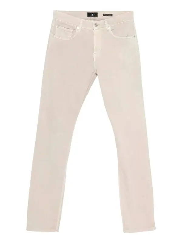 7 For All Mankind The Straight Jeans - Neutrals