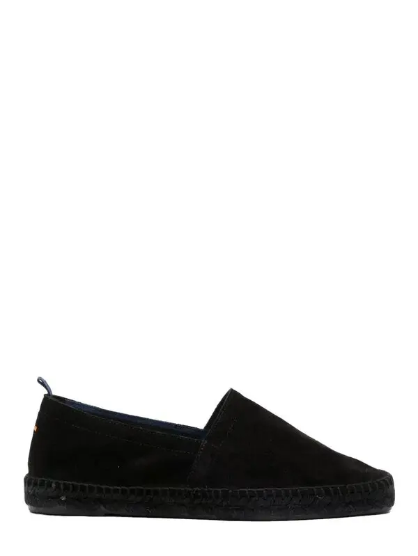 CastaÑer Pablo Suede Espadrilles - Black