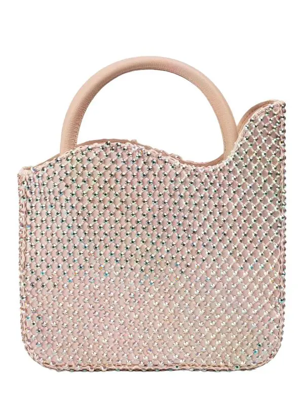 LE SILLA Crystal-embellished Tote Bag - Pink