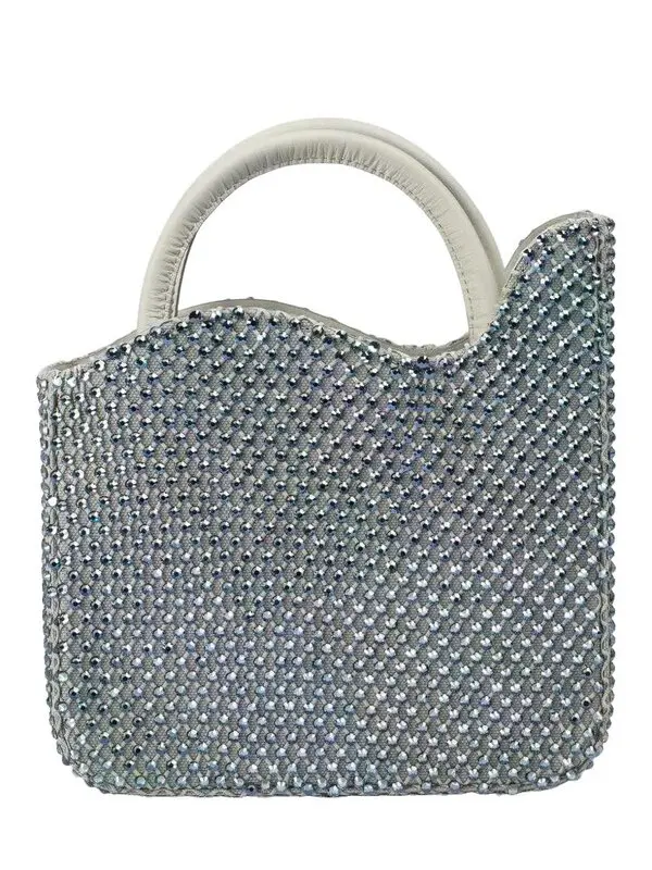 LE SILLA Ivy Crystal-embellished Tote Bag - Grey