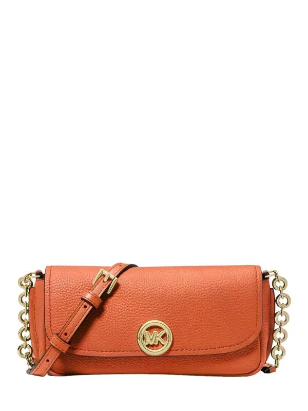 Michael Kors Nolita Small Cross Body Bag - Orange