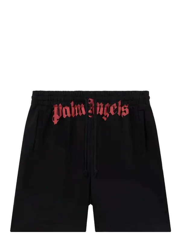 Palm Angels Sweat Shorts - Black