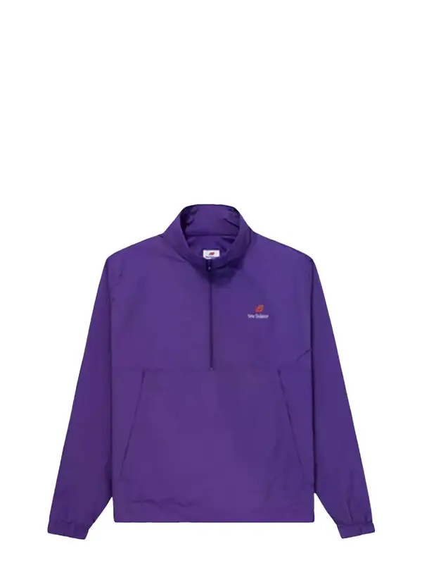 NEW BALANCE Made In Usa Quarter-zip Sweatshirt - Purple