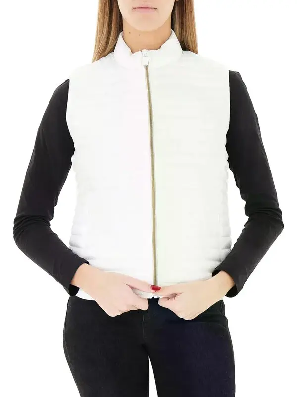 SAVE THE DUCK Iris Quilted Vest - White