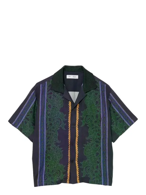 Toga Printed Shirt - Blue