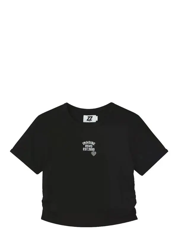 Izzue Graphic-print T-shirt - Black
