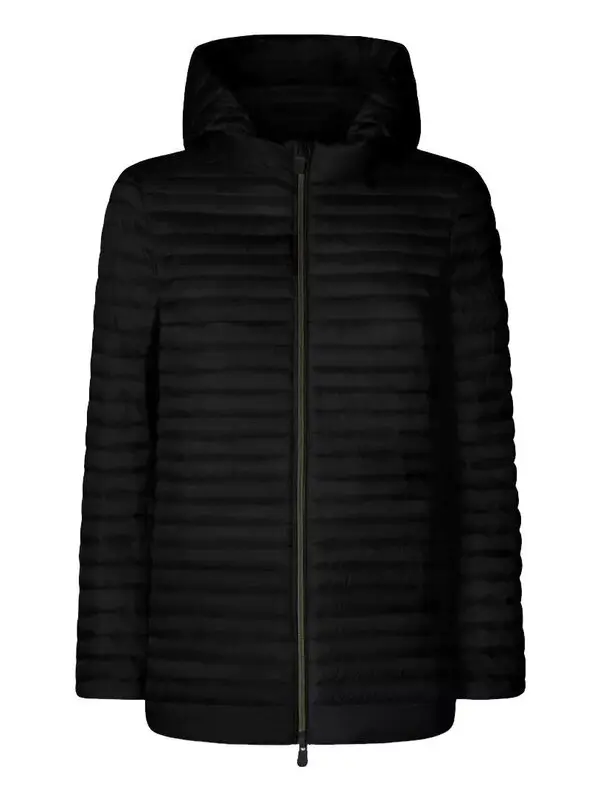 SAVE THE DUCK Hooded Jacket - Black