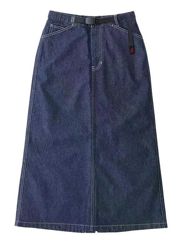 Gramicci Denim Sutter Midi Skirt - Blue