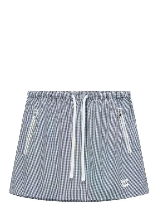 MINI CREAM Mini Skirt - Blue