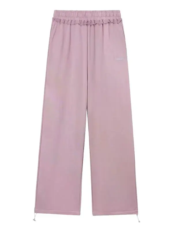 MINI CREAM Ruffled Trousers - Purple