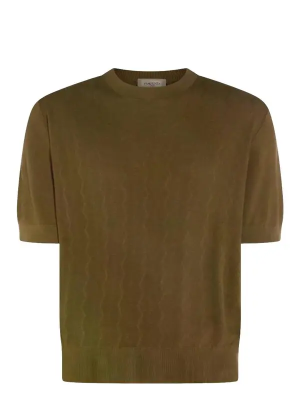 PIACENZA CASHMERE 1733 Short-sleeves T-shirt - Green