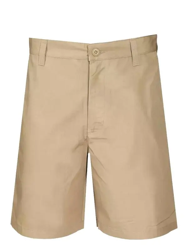 Carhartt Work In Progress Calder Logo-patch Shorts - Neutrals