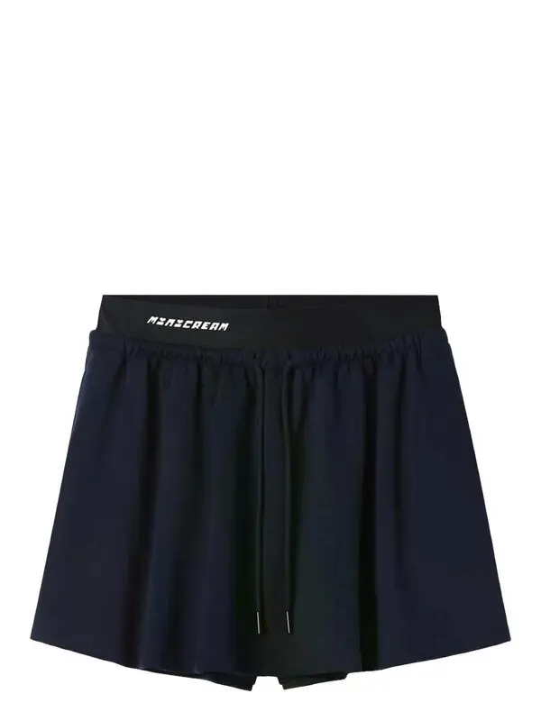 MINI CREAM Mini Skirt - Blue