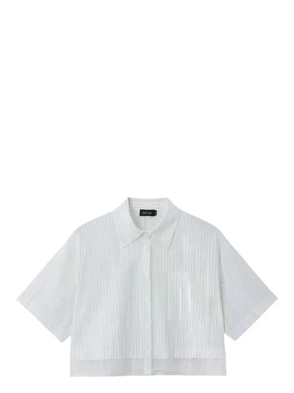 TOUT A COUP Striped Shirt - White