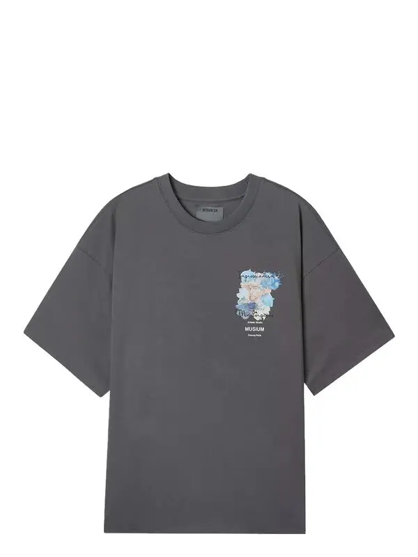 MUSIUM DIV. Graphic-print T-shirt - Grey