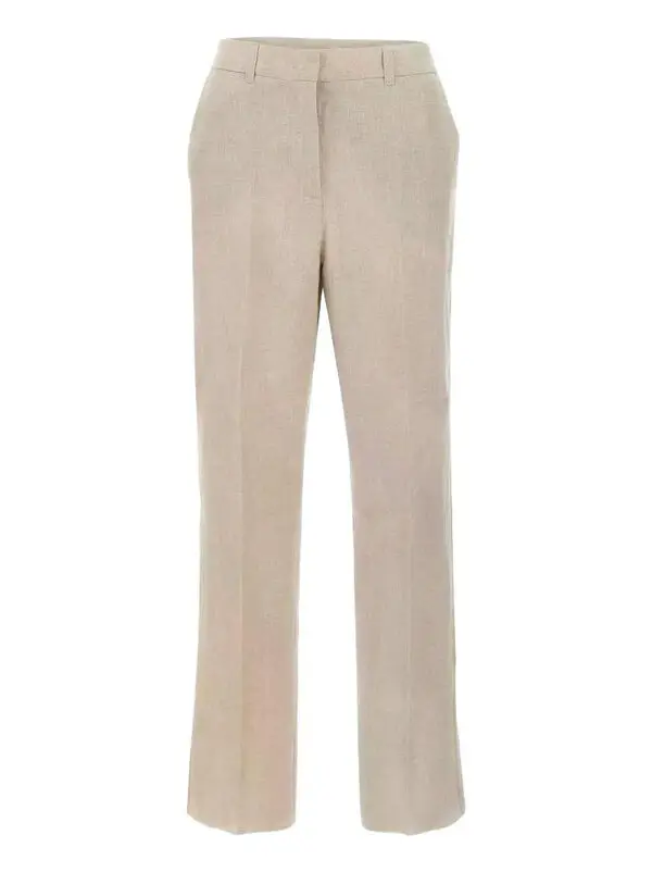 Marella Welt-pocket Trousers - Neutrals