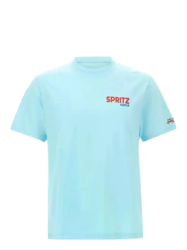 MC2 SAINT BARTH Graphic-print T-shirt - Blue