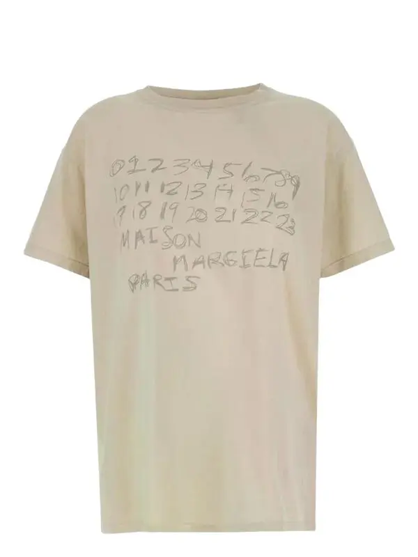 MAISON MARGIELA Cotton T-shirt - Neutrals