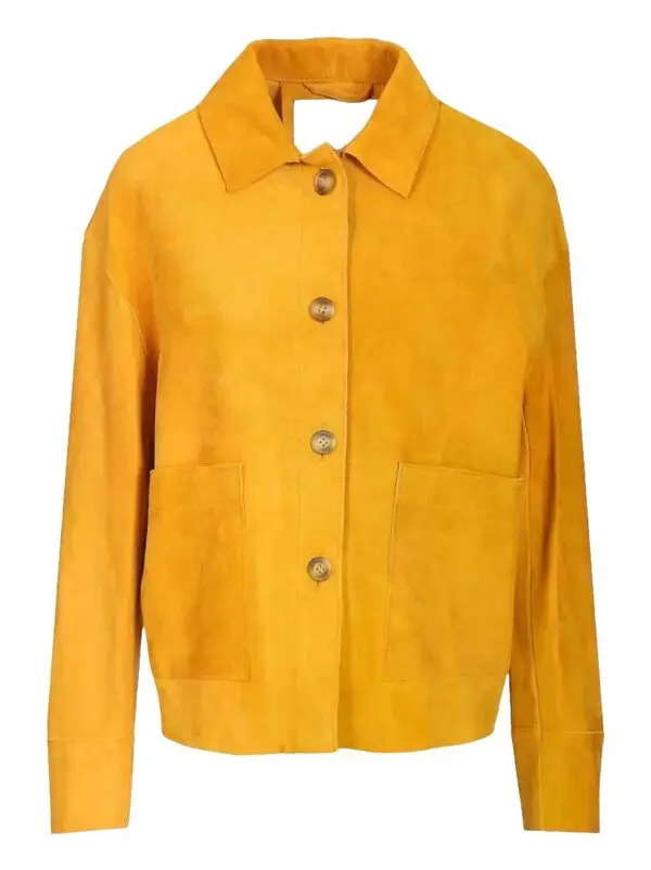 BLUSOTTO Asia Button-fastening Jacket - Yellow