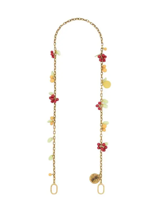 Saint Laurent Embellished Chain - Gold