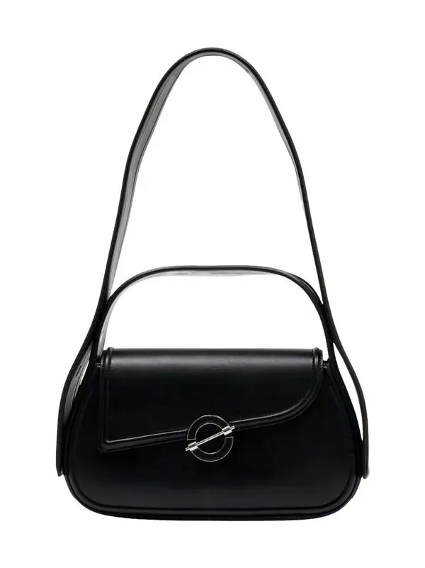 SAMSOE SAMSOE Leather Shoulder Bag - Black
