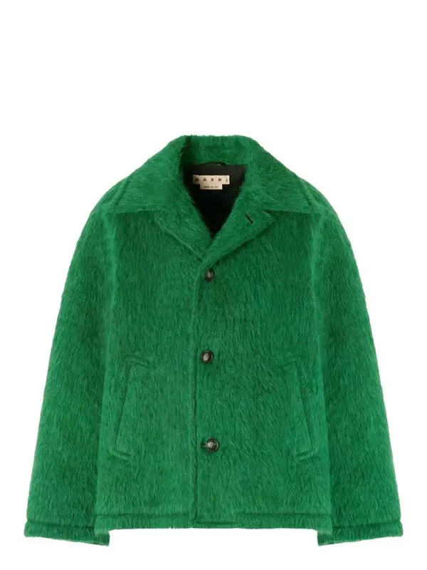 Marni Buttoned Jacket - Green