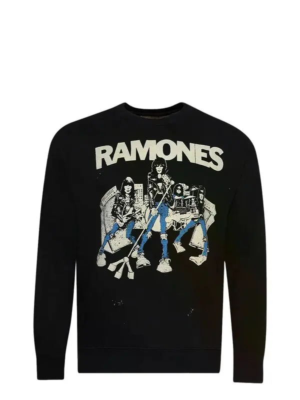 MadeWorn Ramones Graphic Sweatshirt - Black