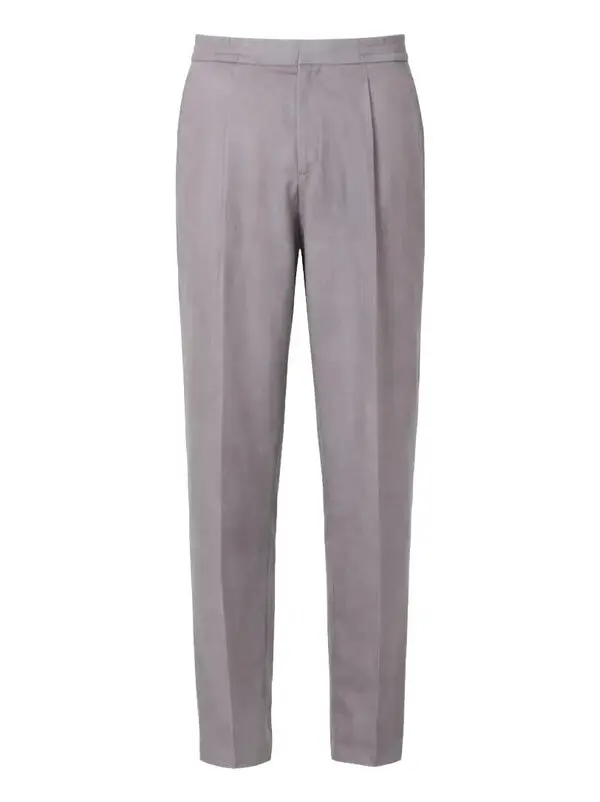 Officine Générale Pleated Trousers - Grey