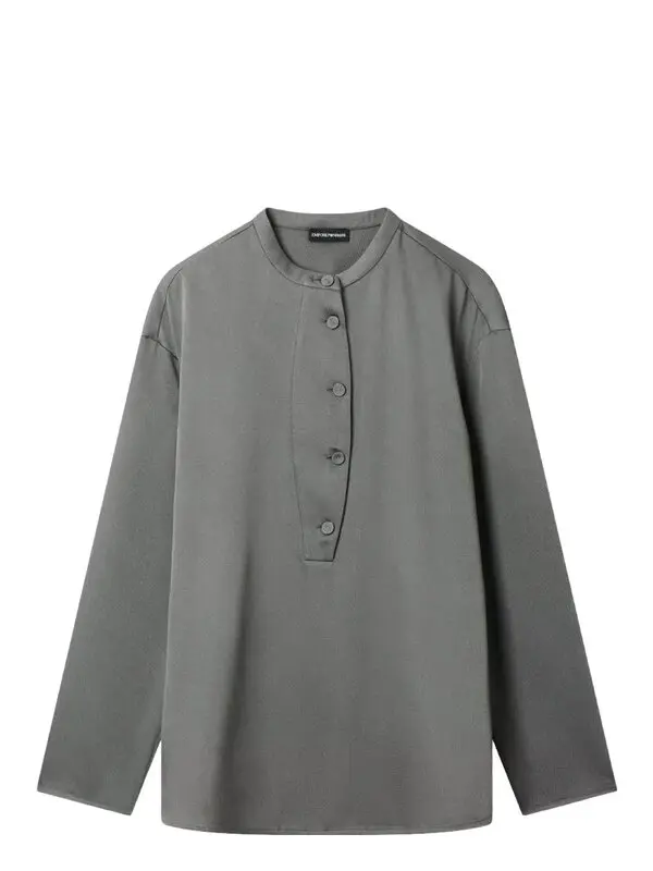 Emporio Armani Button-fastening Blouse - Grey