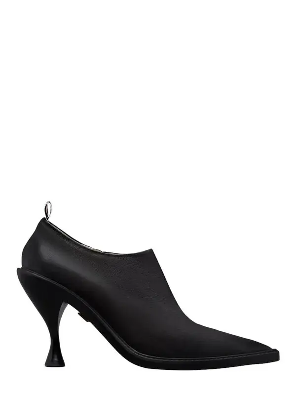 Thom Browne Nappa Leather Ankle Boots - Black