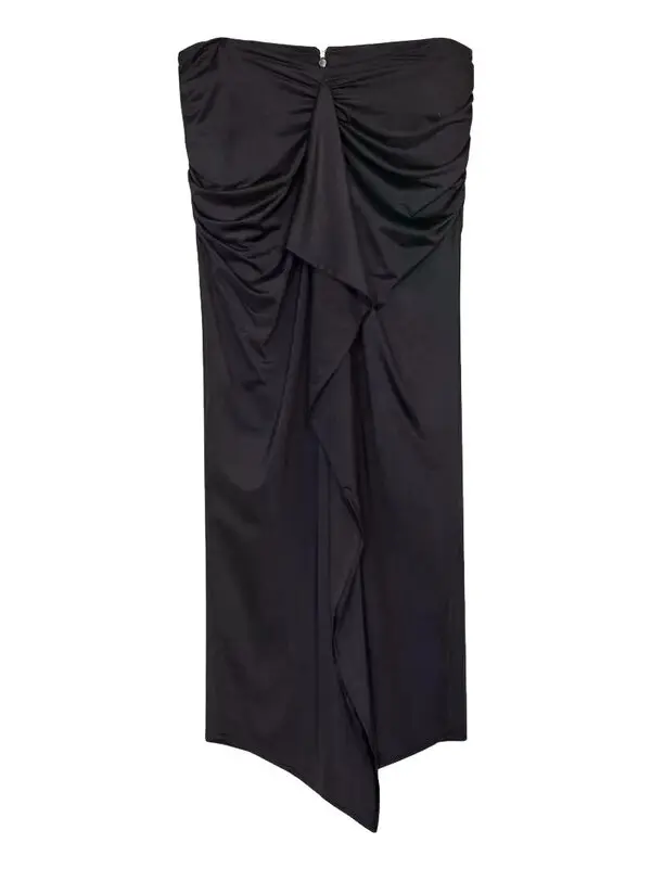 Essentiel Antwerp Draped Ruffled Skirt - Black