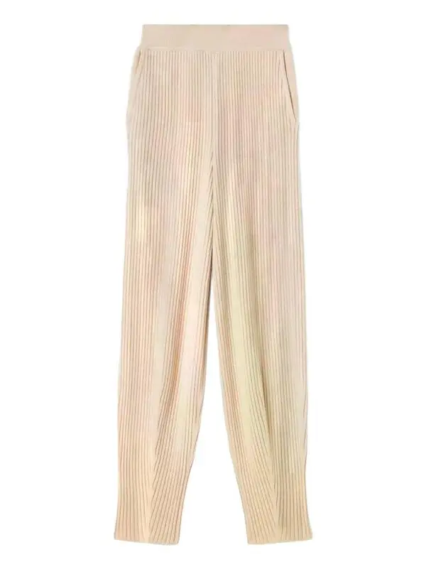 Loro Piana Lago Sirio Ribbed Trousers - Neutrals