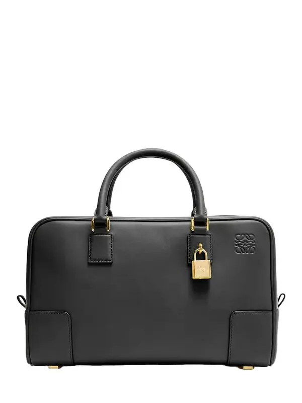 Loewe Amazona 28 Leather Tote - Black