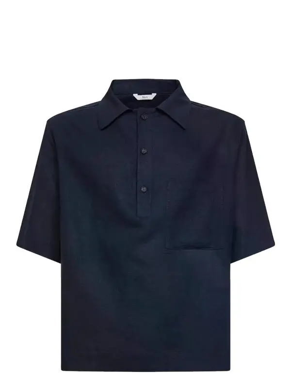 HEVO Pocket Polo Shirt - Blue