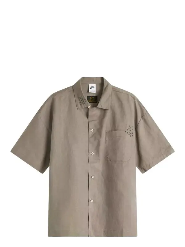 Nike Embroidery Short-sleeve Shirt - Neutrals