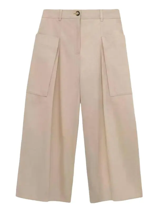 Loewe Patch-pocket Trousers - Neutrals